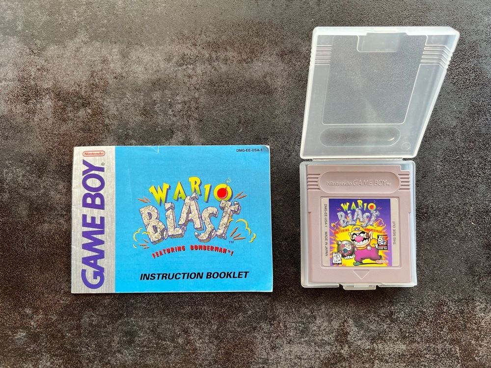 Wario Blast mit Anleitung - Nintendo Game Boy (Gebraucht) in ...