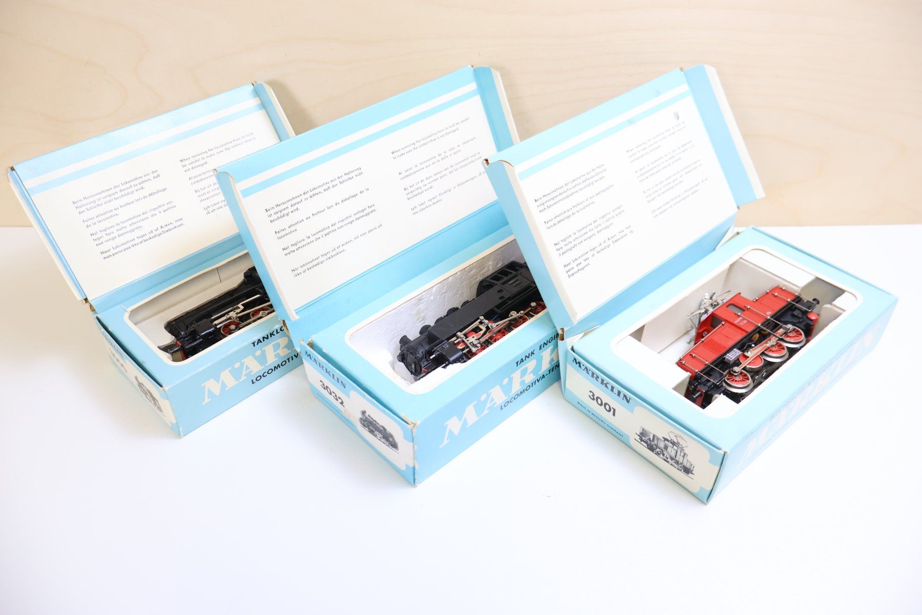 Märklin 3 x Loks H0 3032/3001/3000 - mit OVP (Gebraucht) in Winterthur ...