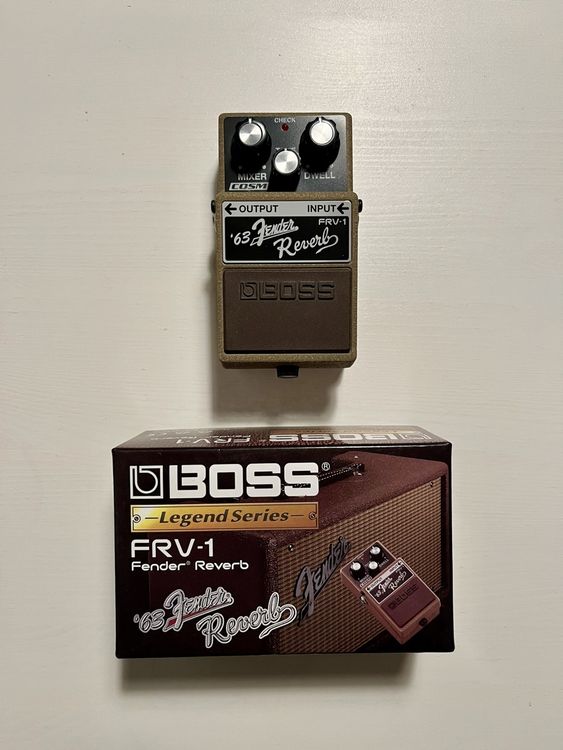 BOSS FRV-1 Fender ’63 Reverb (Gebraucht) in Oberburg für CHF 150 – mit ...