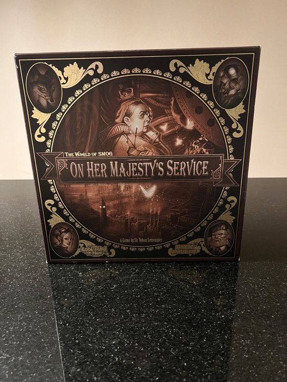 The World of Smog on Her Majesty's Service Board Game Gr8 LO (Neu ...