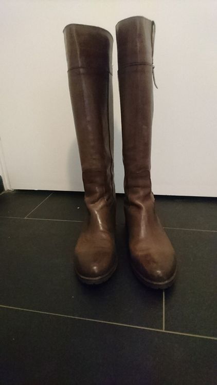 Lederstiefel braun Gr. 39 (Gebraucht) in Spiegel b. Bern für CHF 25 – mit Lieferung auf Ricardo ...