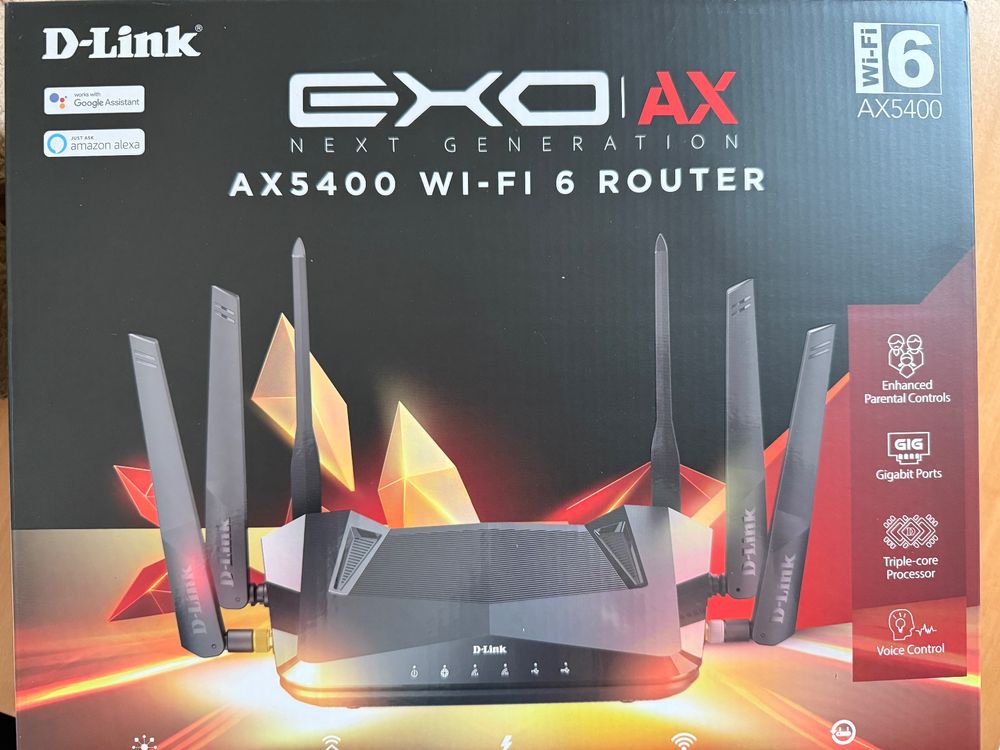 D-Link AX5400 Wifi 6 Router (schnellstes WiFi) (Neu und ...