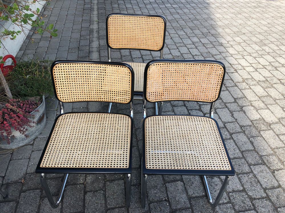 Freischwinger mit Jonq Geflecht | Kaufen auf Ricardo