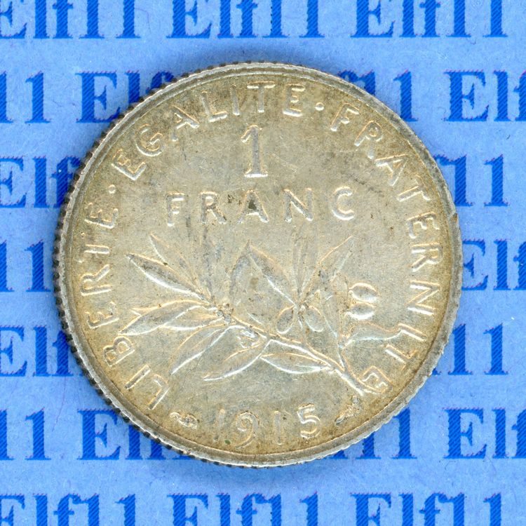 FRF___1.00 1915 vz 1 Franc (Gebraucht) in Widnau für CHF 5 – mit ...
