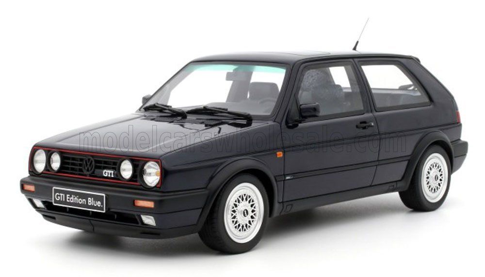 VOLKSWAGEN - GOLF II GTi 1991 - BLUE 1/18 NEU (Neu und originalverpackt ...