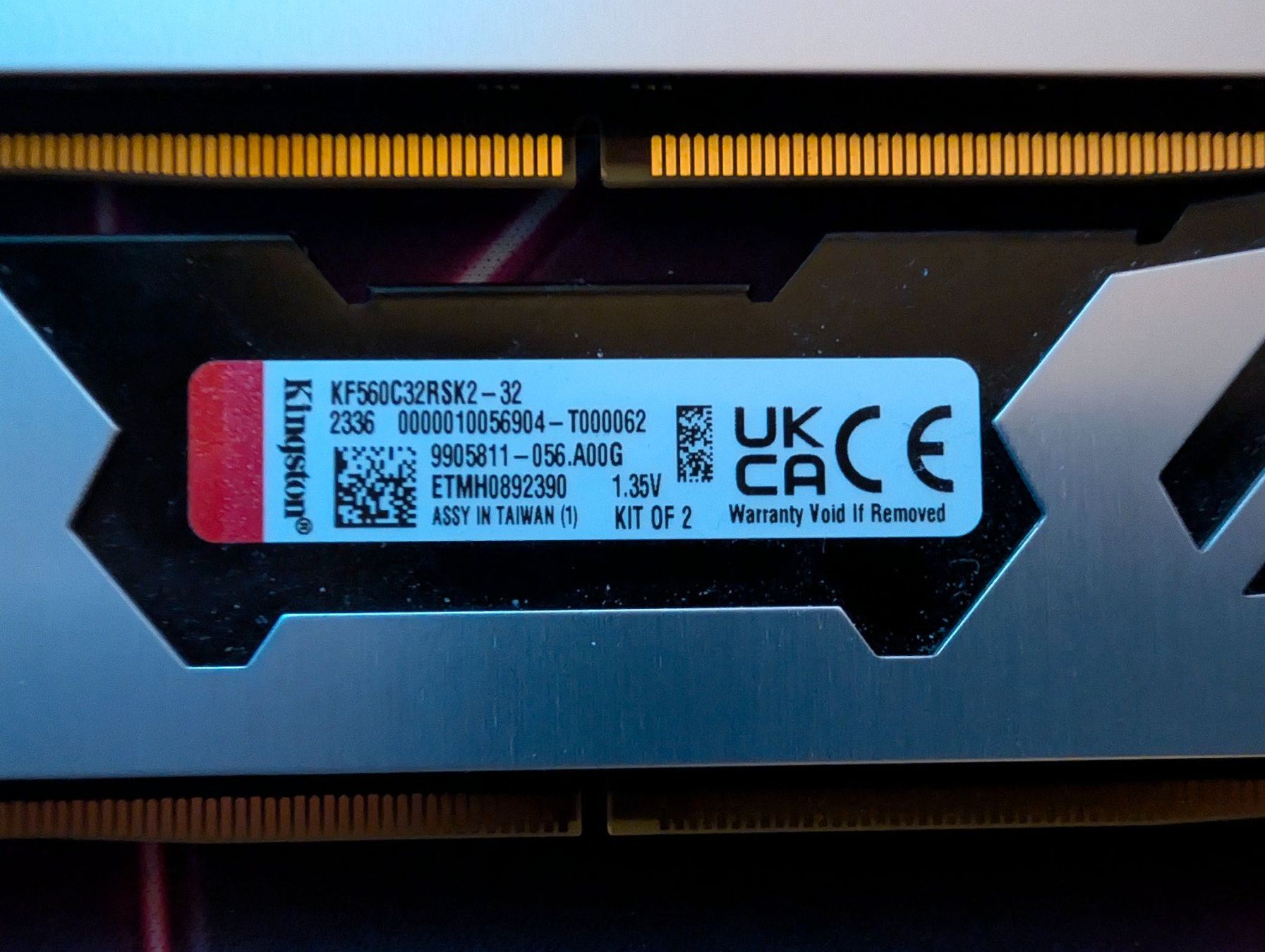 Kingston RAM DDR5 6000 MHz XMP 3.0 32 GB KIT (Gebraucht) in Uznach für ...