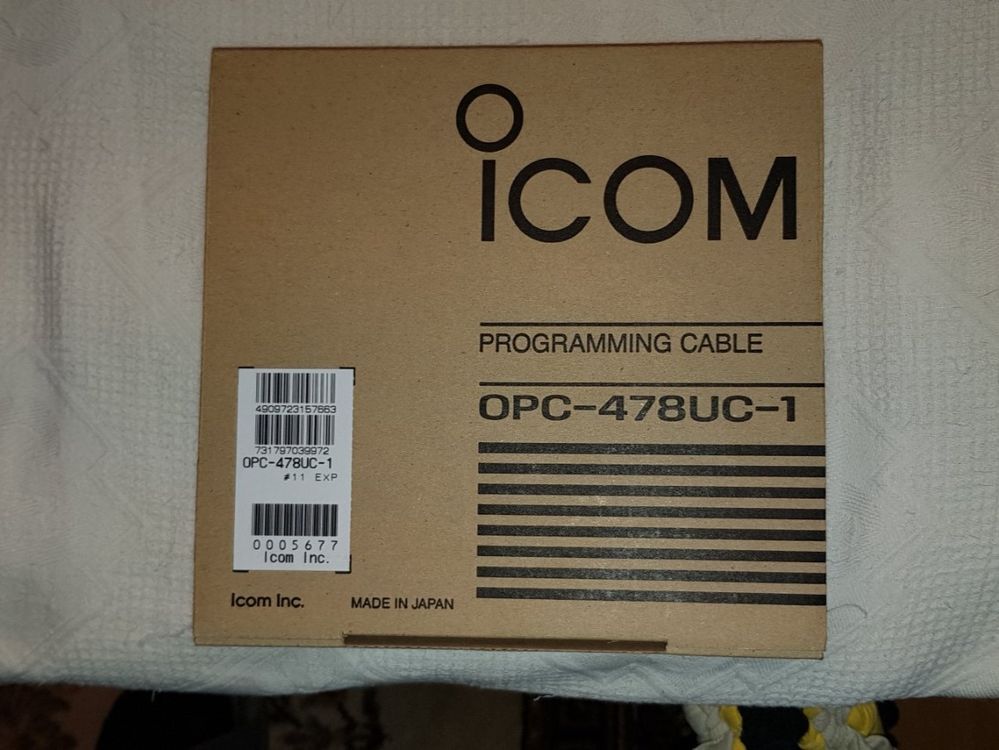 Icom OPC-478UC-1 USB-Programmierkabel (Neu und originalverpackt) in Oberglatt ZH für CHF 25 ...