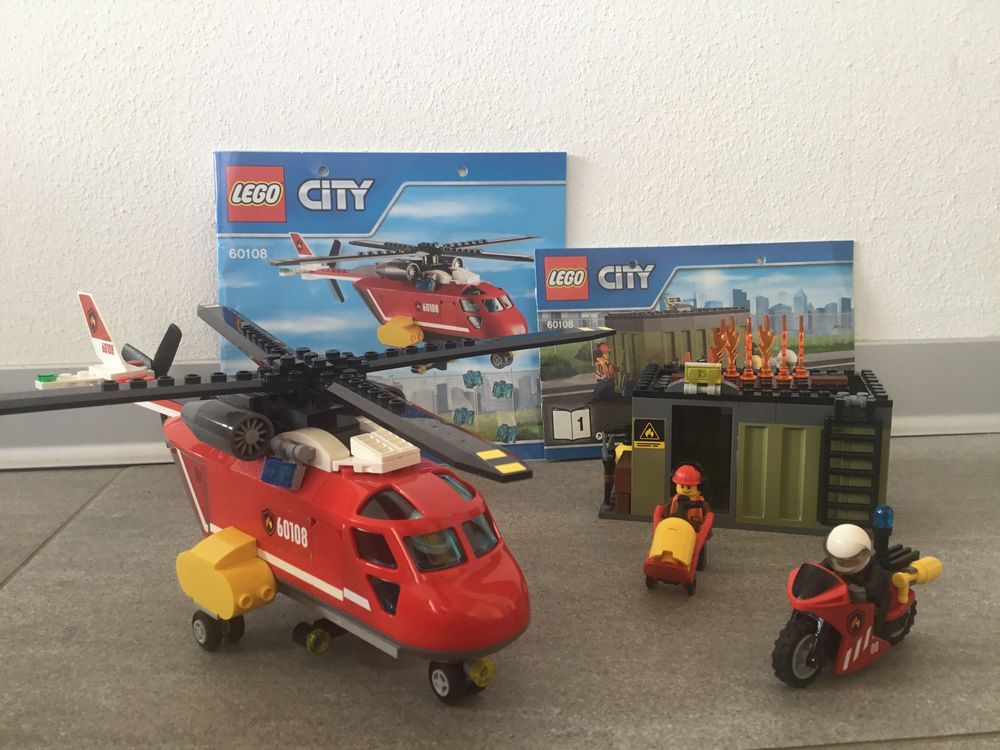 LEGO City Set 60108 Feuerwehr Helikopter (Gebraucht) in Oberhofen Thun ...