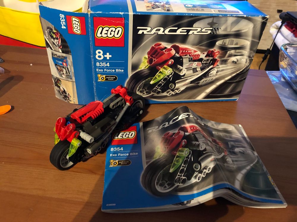 Lego 8354 Exo Force Bike mit Anleitung und Verpackung | Kaufen auf Ricardo