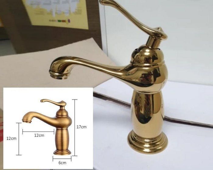 Wasserhahn im antiken Stil XRE-4 – Robinet style antique (Neu und ...