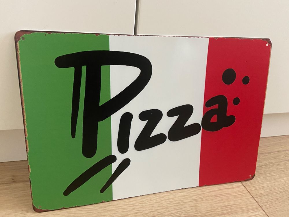 Metall Blechschild PIZZA der Renner! 1 Stück! (Neu und originalverpackt ...