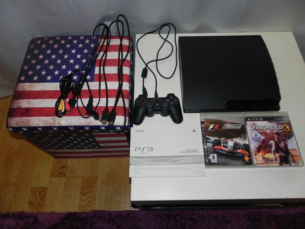 SONY PS3 Konsole Slim 320 GB CECH-3004B | Kaufen auf Ricardo