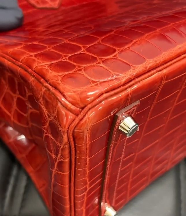 Hermes B30 Sanguine Crocodile Nilo Shiny Phw X | Kaufen auf Ricardo