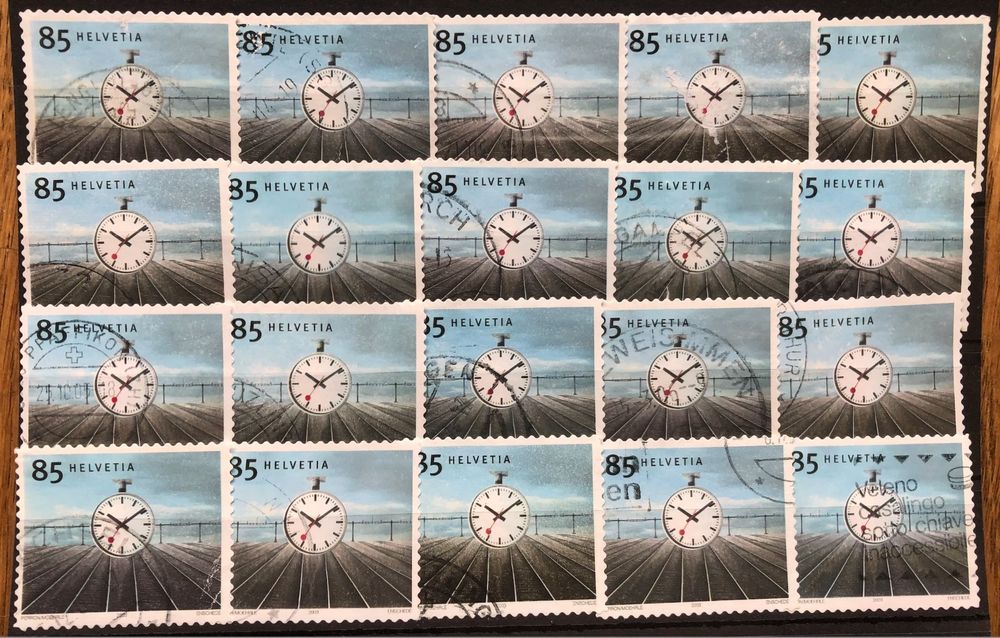 Nr.1108 mit Stempel Bahnhofuhr | Kaufen auf Ricardo