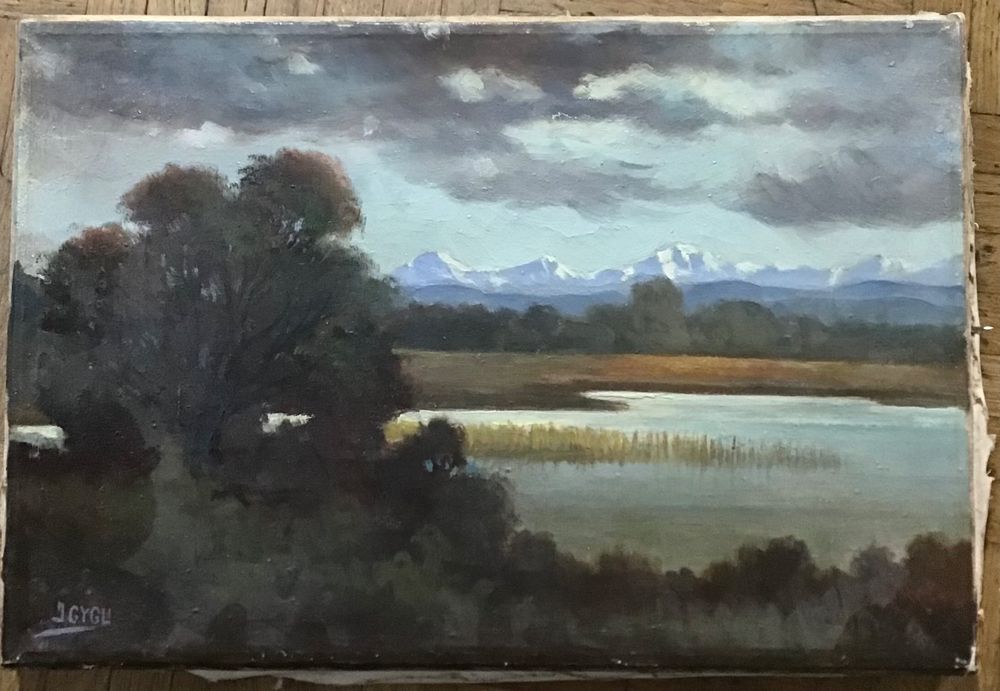 Landschaft Gemälde Unleserlich Signiert (Gebraucht) in Root für CHF 20 – mit Lieferung auf ...