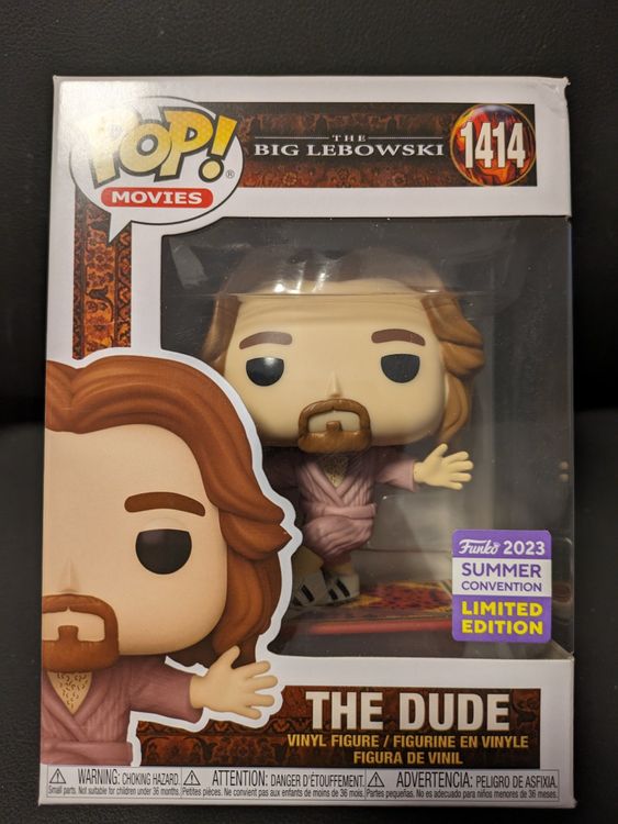 Funko Pop! Big Lebowski - The Dude #1414 (Neu und originalverpackt) in ...