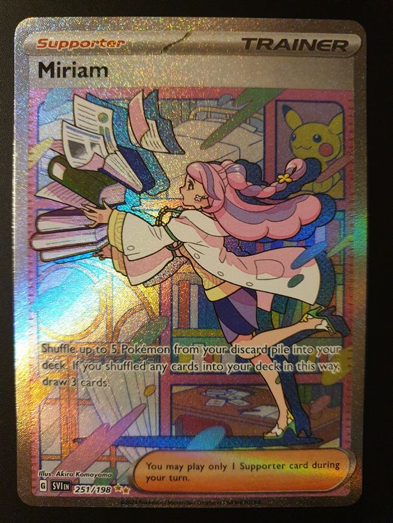 Pokemon Trainer Miriam 251/198 * Full Art * NM * Fr. 1.- | Kaufen auf ...