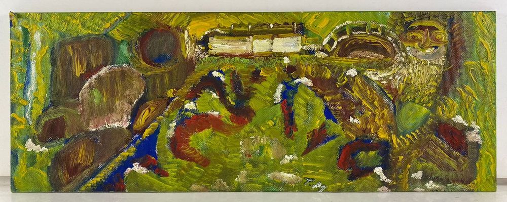 Tony Meister (1932-1995) Art Brut Gemälde (Gebraucht) in Neuhausen am Rheinfall für CHF 10 – mit ...