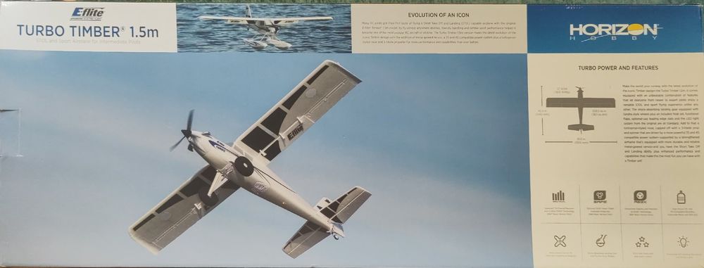 Elektro Flugmodell Turbo Timber 1.5m BNF RC Modell mit Akku (Gebraucht) in Luzern für CHF 200 ...