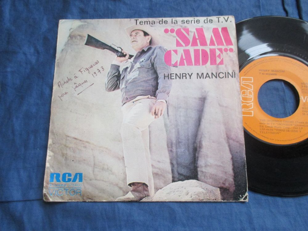 Henry Mancini : Sam Cade / Ironside (L'Homme de Fer) (D'occasion) à ...