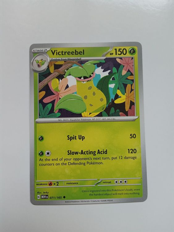 Victreebel Sarzenia - Pokemon 151 Mew (Gebraucht) in Altstätten SG für ...