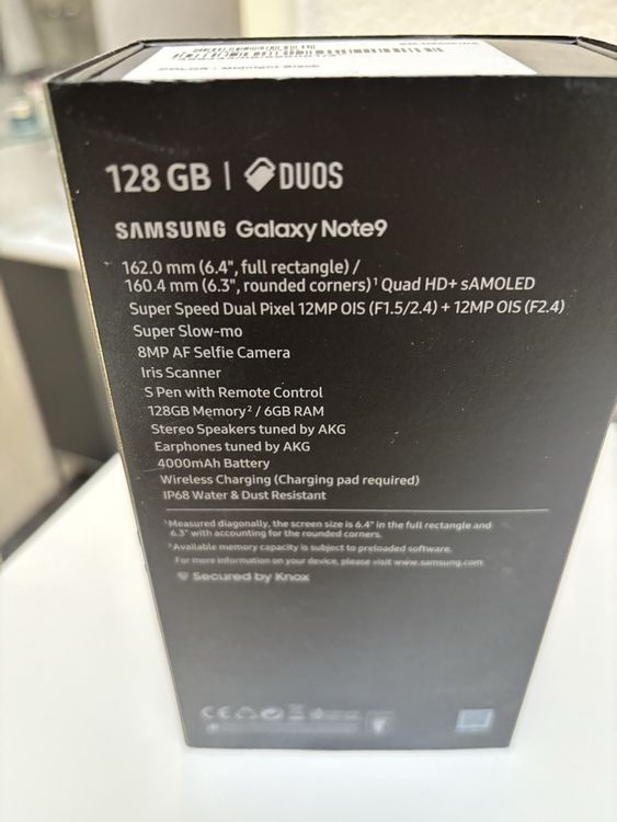 Samsung Galaxy Note9 128GB Duos schwarz (Usato) a Belp per CHF 76 – con ...
