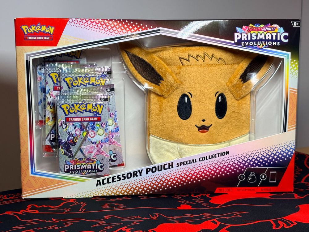 Pokémon Prismatic Evolutions: Accessory Pouch Collection (Neu und ...