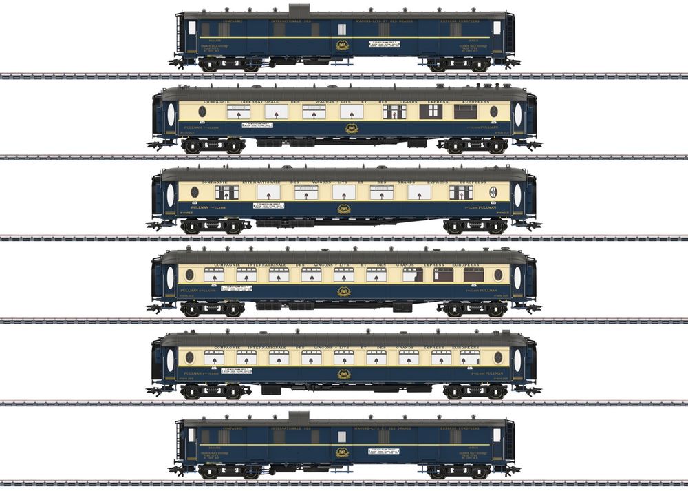 Märklin 42470 - 6-tlg. Pullman Wagen-Set EDELWEISS - NEU/OVP (Neu und ...