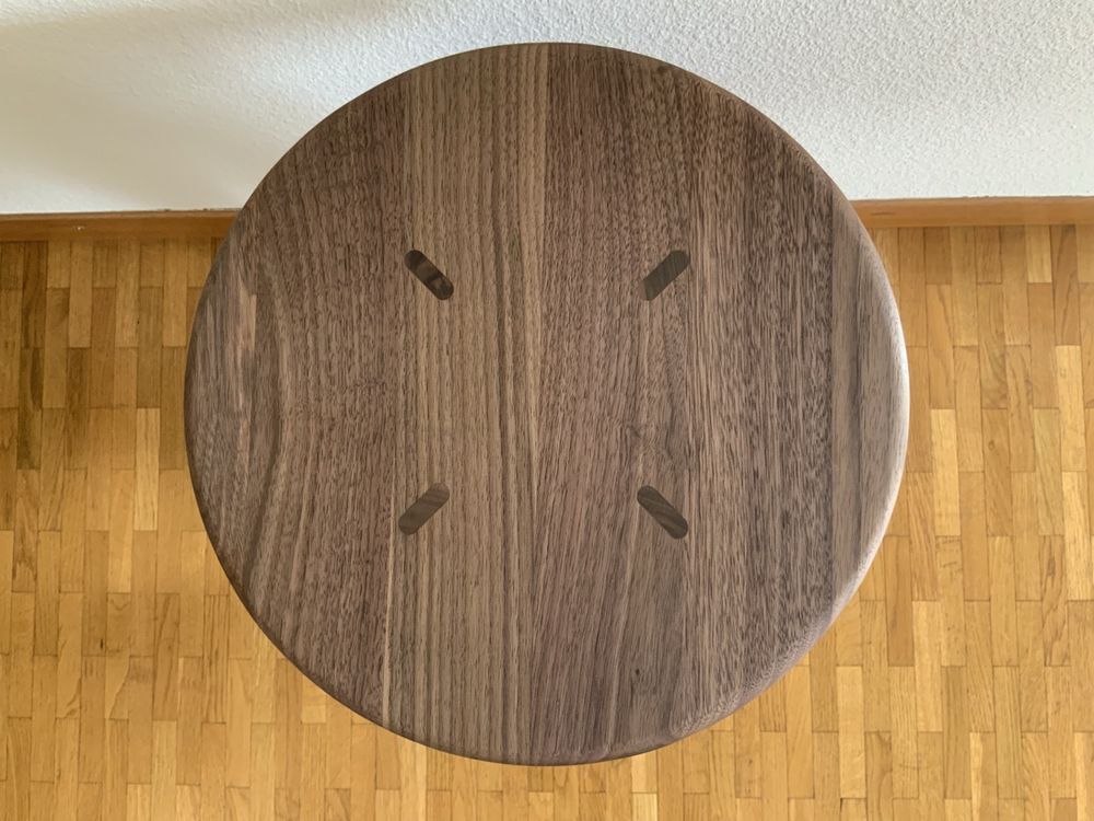 Vitra: tabouret/table d’appoint “Solvay” neuf de Jean Prouvé (Neu ...