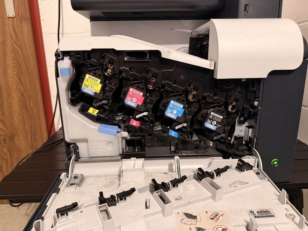 HP LaserJet Pro 500 Color MFP M570dn, Top Zustand! (Gebraucht) in ...