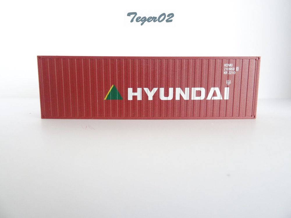 H0 Container 40` HYUNDAI | Kaufen auf Ricardo