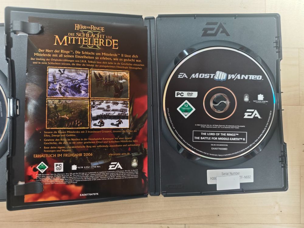 Herr der Ringe PC Games - Schlacht um Mittelerde (3er Set) (Gebraucht ...