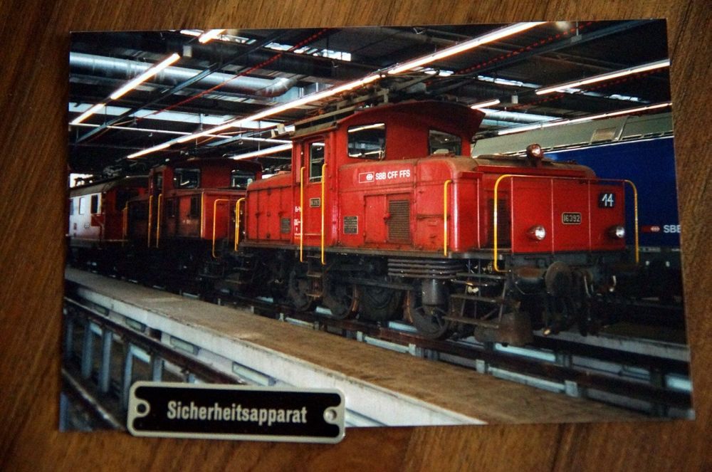 SBB Ee 3/3 Nr. 16392 im Depot (Gebraucht) in Schönenwerd für CHF 6 – mit Lieferung auf Ricardo ...