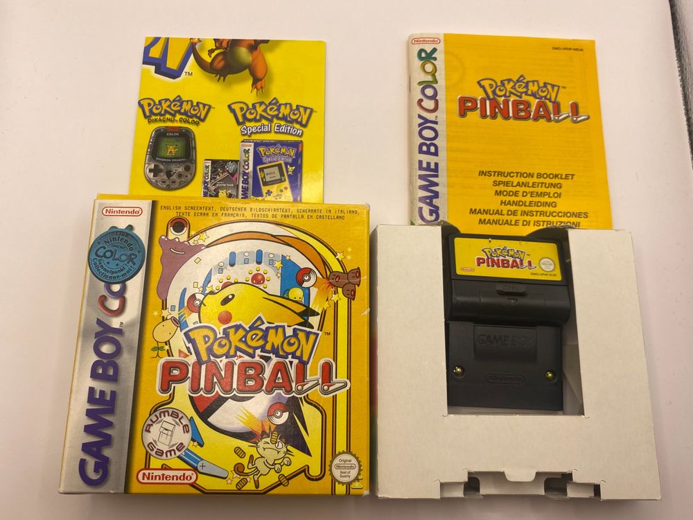 Nintendo Game Boy Color, Pokemon Pinball, OVP (Gebraucht) in Düdingen ...