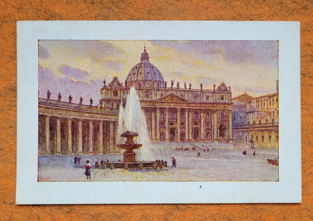 Basílica S. Pietro, Petersplatz, "92 Jahre Alter Karte" 1933 | Kaufen ...