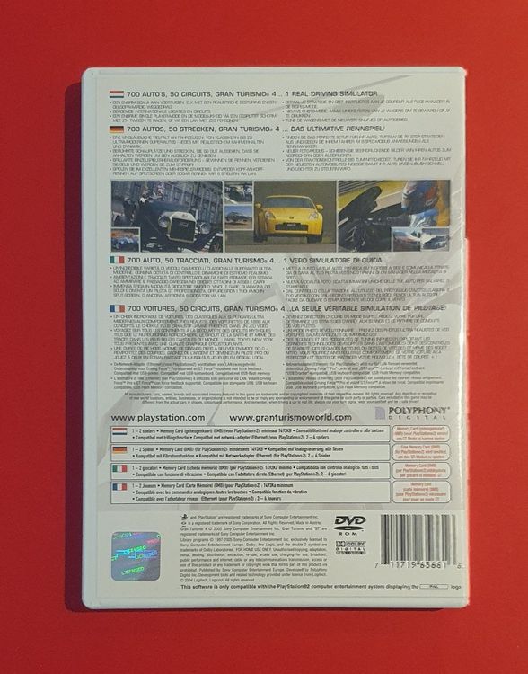 Sony PlayStation 2 Game (PS2) Gran Turismo 4 (Gebraucht) in Illnau für ...