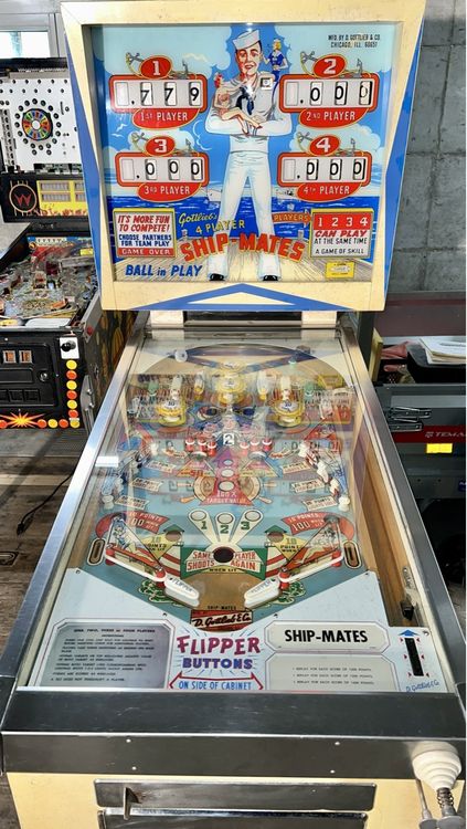 Flipperkasten/ Pinball, Gottlieb Ship Mates (Gebraucht) in Eriswil für ...