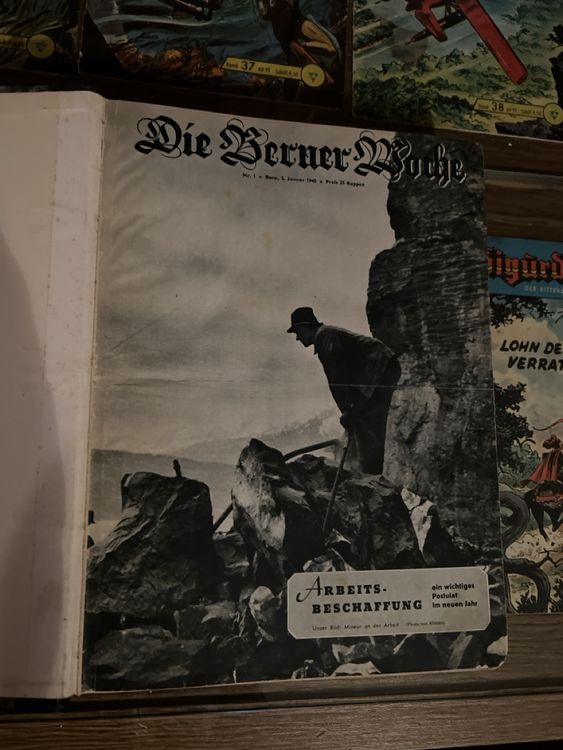 Die Berner Woche Zeitschrift 1945 Nr. 1-26 gebunden Guisan | Acheter ...