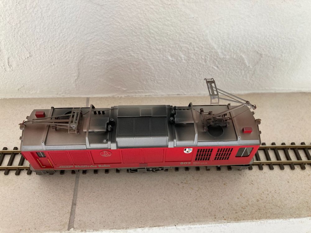Ferro-Suisse, RhB Lok Gem.4/4 N°. 802, HOm, Top Zustand (Neu und originalverpackt) in Dietikon ...