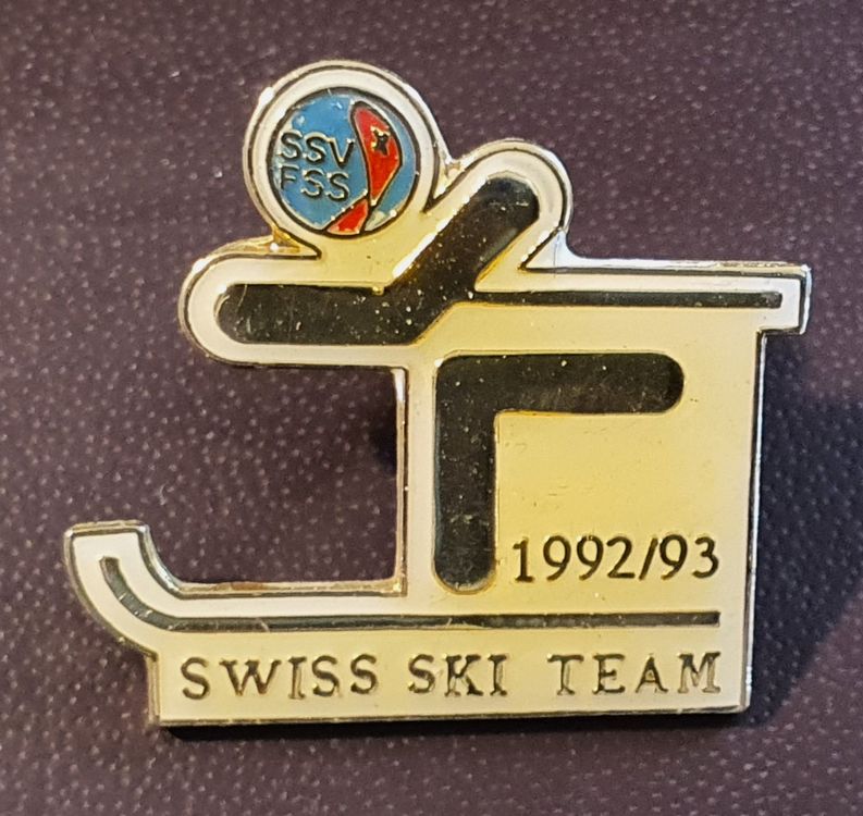 R963 - Pin SSV FSS Swiss SKI TEAM 1992/93 | Kaufen auf Ricardo