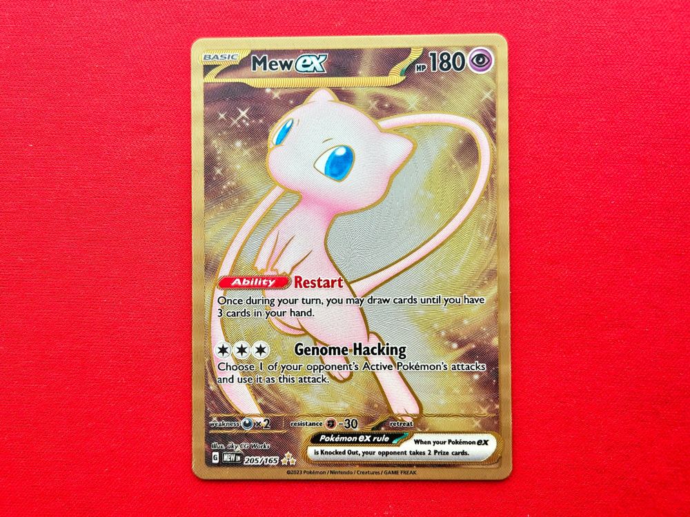 Mew ex Gold Pokemon 151 Metal EN (Mint) ab CHF 1 (Gebraucht) in Hausen ...