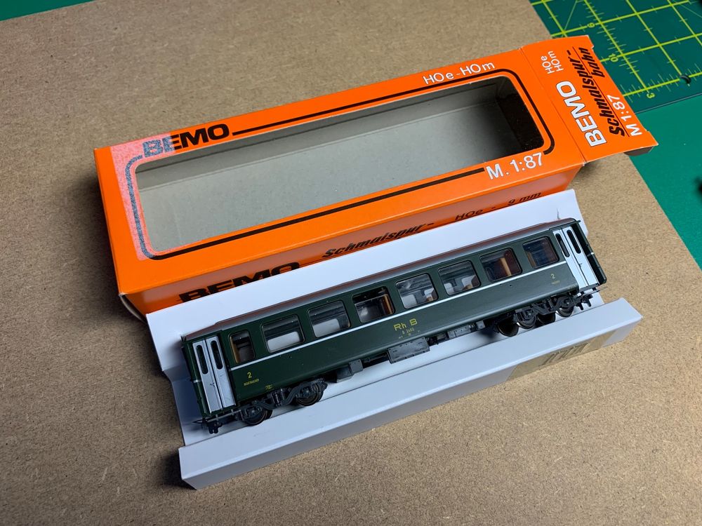 BEMO 3255 HOm Voiture RhB B 2460 | Kaufen auf Ricardo