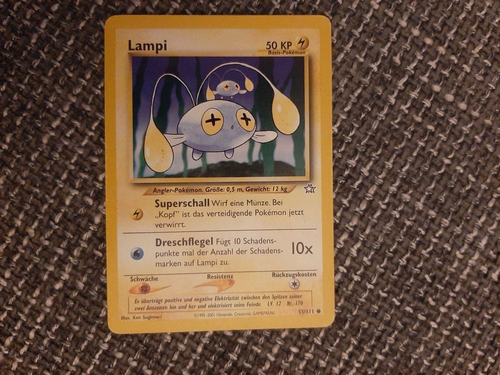 Lampi pokemon neo genesis | Kaufen auf Ricardo