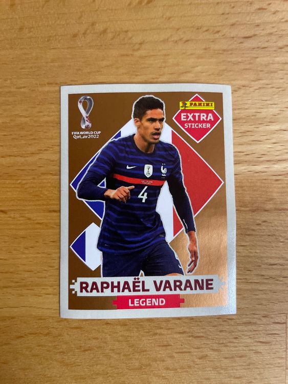 Panini WM 2022 Katar Extra Sticker Raphaël Varane | Kaufen auf Ricardo