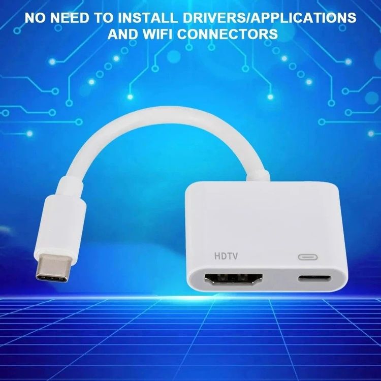 4K USB-C auf HDMI Adapter Video iphone 15 16 17 Video Monito (Neu ...