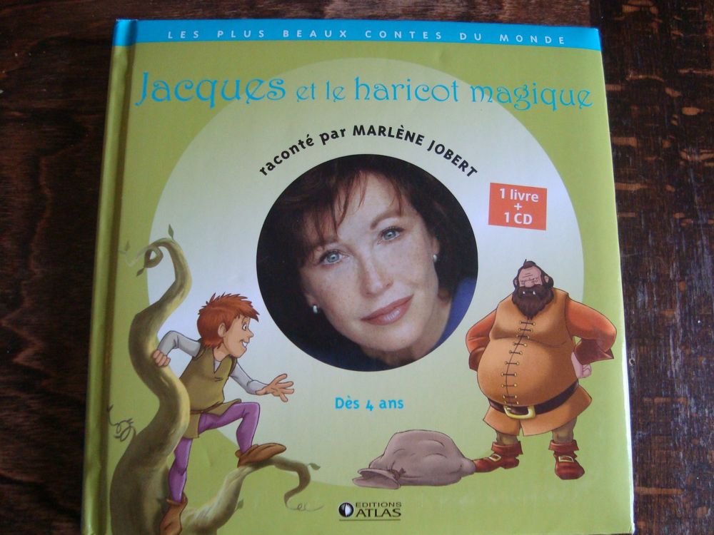 "Jacques et le haricot magique" raconté par Marlène Jobert (Neuf (Voir ...