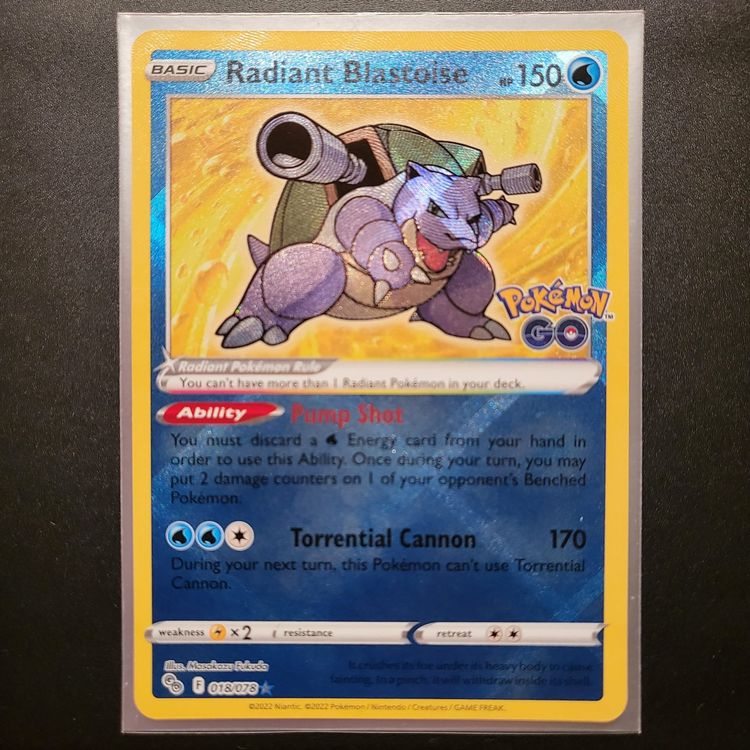 RADIANT BLASTOISE POKEMONKARTE (Gebraucht) in Oberdorf NW für CHF 7 ...