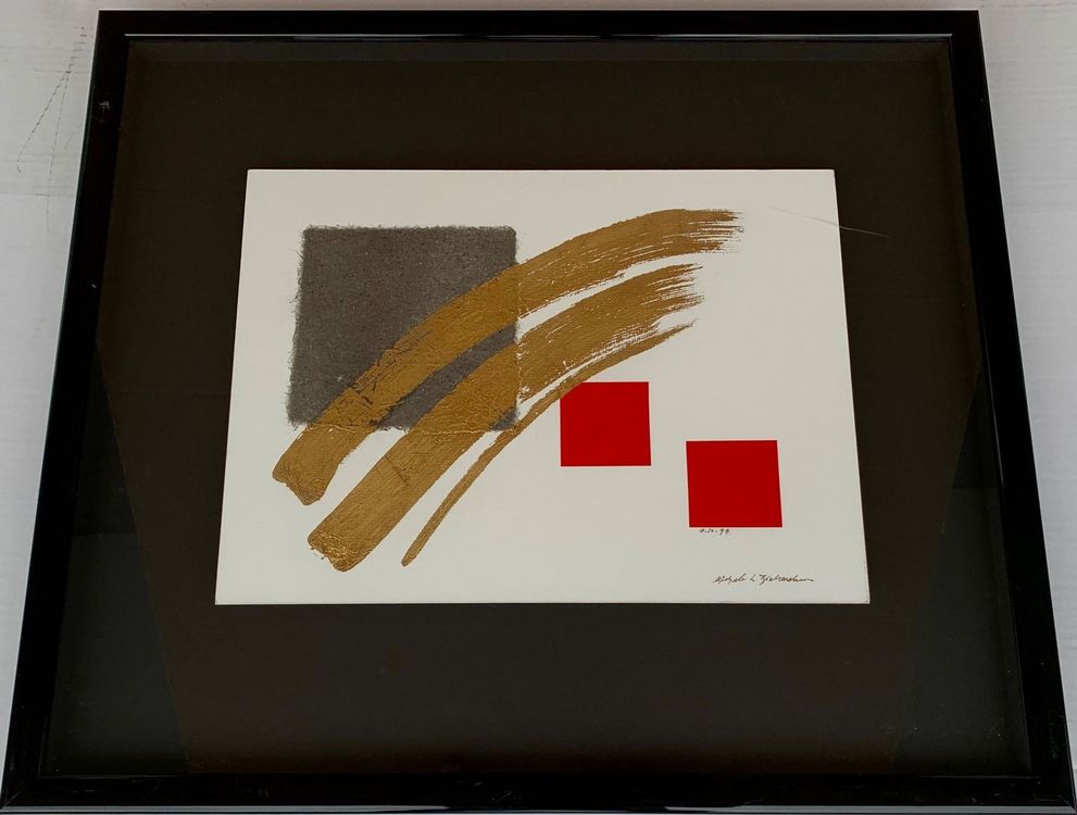 Moderne Collage unleserlich Signiert (Gebraucht) in Root für CHF 15 – mit Lieferung auf Ricardo ...