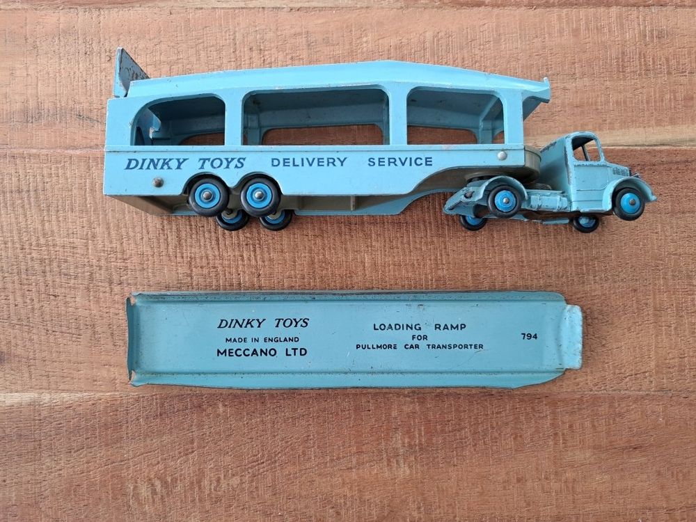 DINKY Toys Nr. 582 Bedford Pullmore mit Laderampe (Gebraucht) in ...