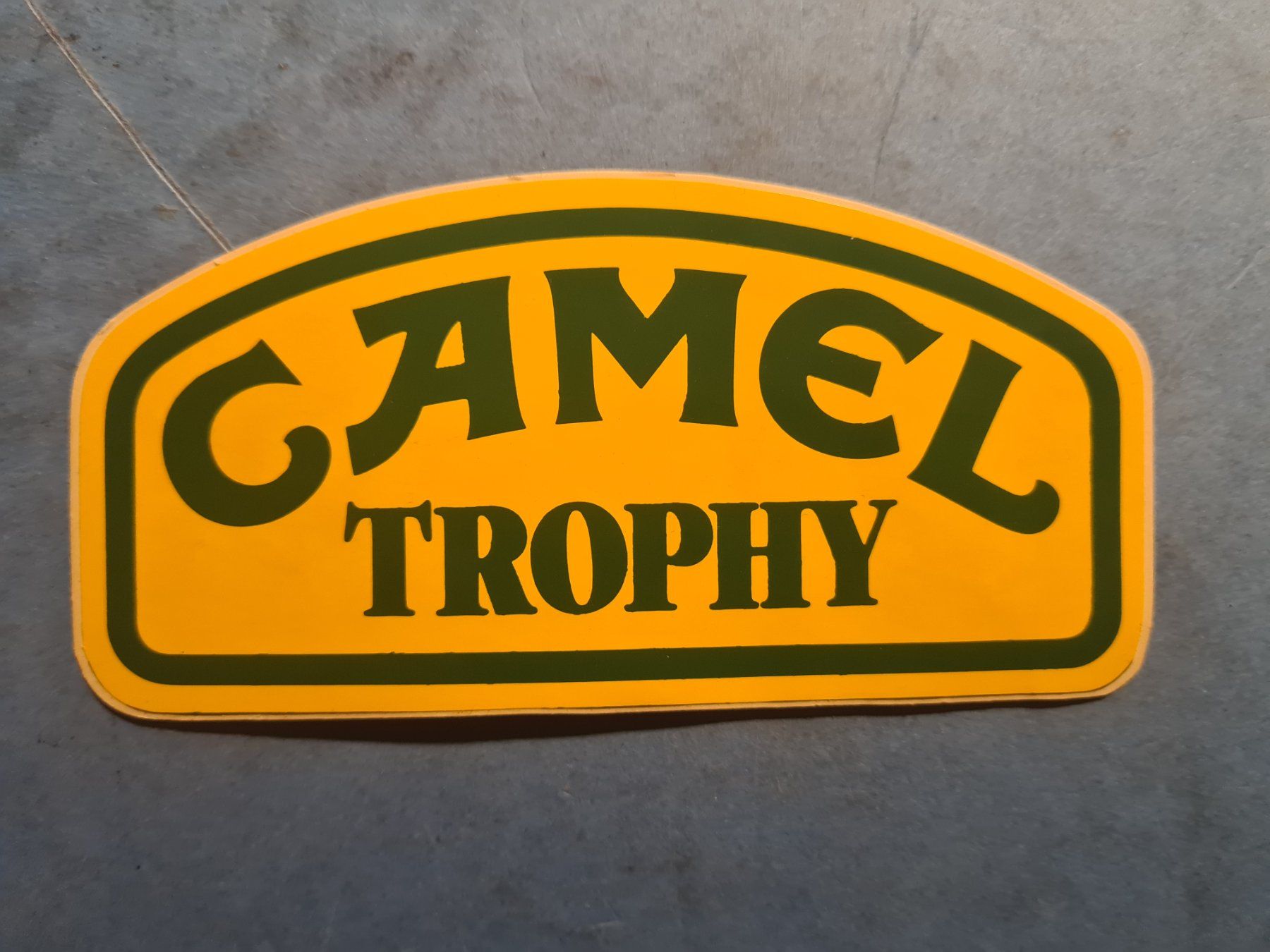 CAMEL TROPHY STICKER NEW OLD STOCK VINTAGE (Gebraucht) in Bellevue für ...